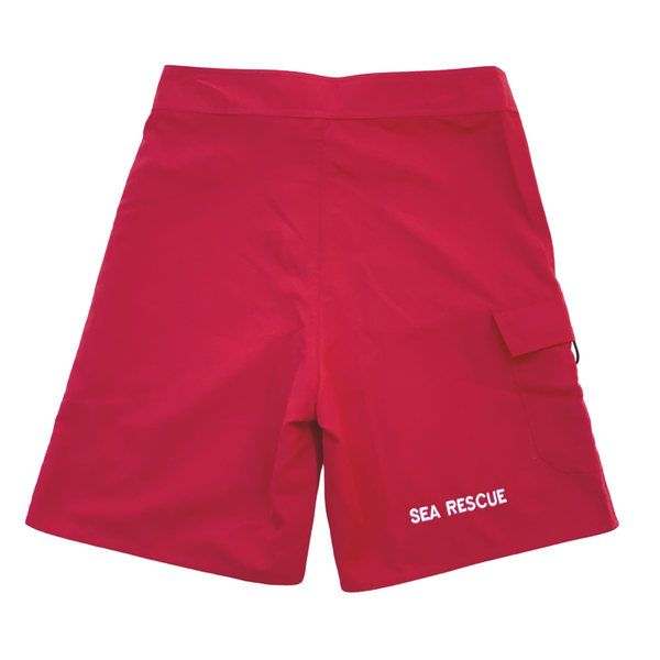 NSRI Crew Uniform Board Shorts Red (Ladies) - National Sea Rescue ...